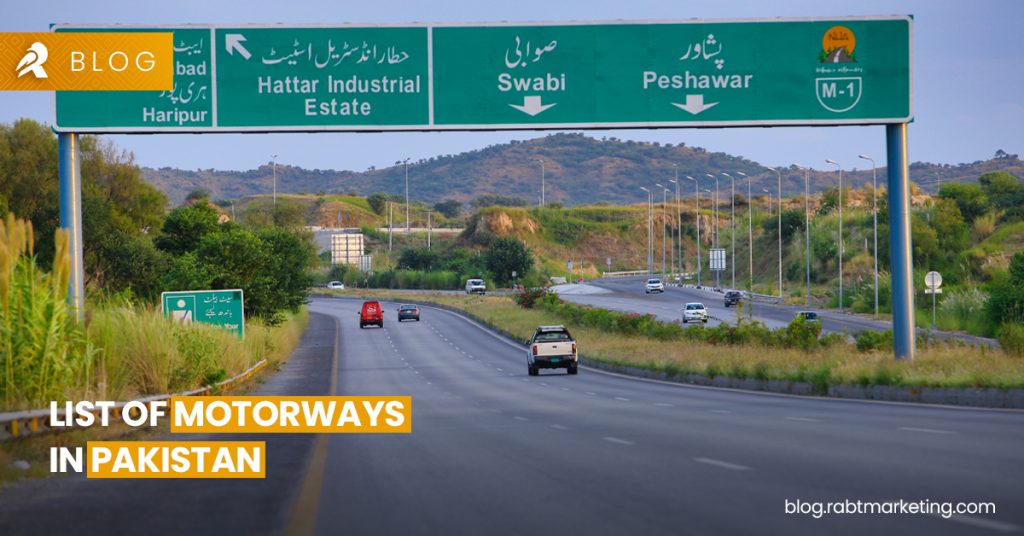 A Comprehensive List of Motorways In Pakistan - Rabt | Rabta Zarori Ha